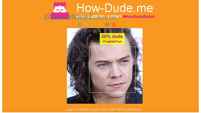 Thử "Đo độ đẹp trai" với How-Dude.me - Download.vn