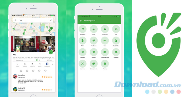 Hướng dẫn dùng Cốc Cốc Map trên máy tính - Download.vn