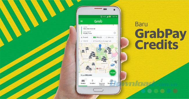 Cách sử dụng GrabPay để thanh toán trước chuyến đi - Download.vn