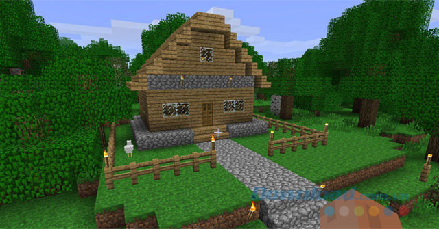 30+ ý tưởng xây nhà đẹp nhất trong Minecraft - Download.vn