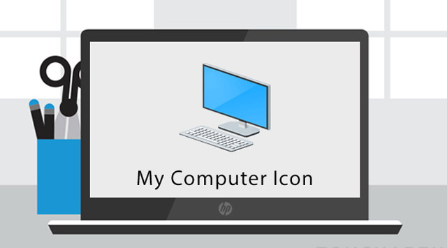 Đưa biểu tượng My Computer ra ngoài màn hình desktop Windows 10
