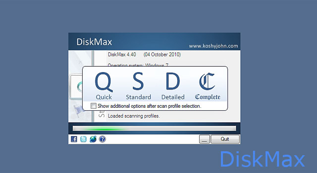 Dọn rác máy tính nhanh hơn với phần mềm Diskmax - Download.vn