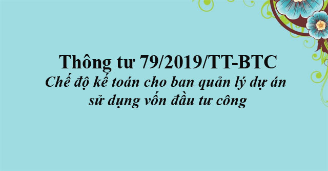 Thông tư 79/2019/TT-BTC - Download.vn
