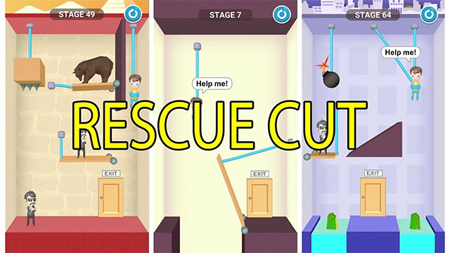 Đáp án Rescue Cut - Rope Puzzle đầy đủ, dễ hiểu - Download.vn