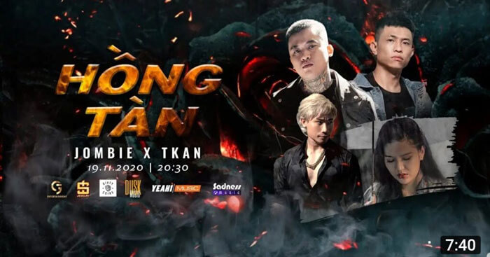 Lời bài hát Hồng tàn - Lyric Hồng tàn - Jombie, TKan - Download.vn