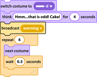 Cách dùng broadcast trong Scratch - Download.vn