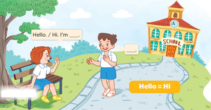 Unit 1 Lớp 3: Lesson 1 (trang 10) - Global Success tập 1