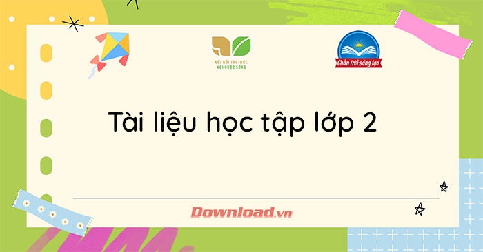 Lớp 2 - Bài tập cuối tuần, Giải bài tập lớp 2