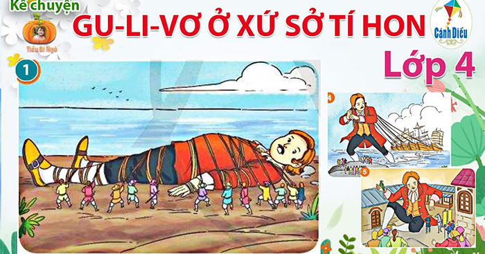 Kể chuyện Gu-li-vơ ở xứ sở tí hon trang 89 Cánh diều