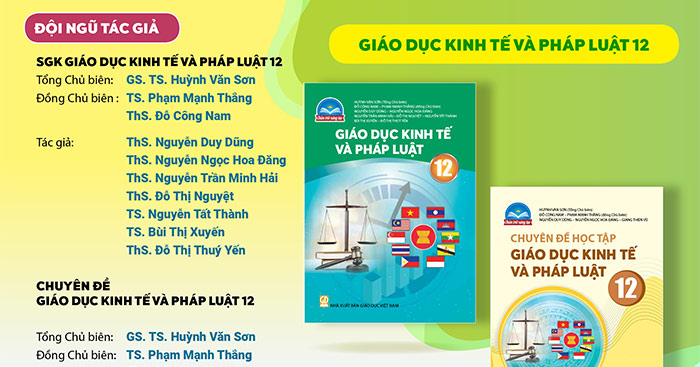 Đáp án tập huấn SGK Giáo dục kinh tế và pháp luật 12 Chân trời sáng tạo