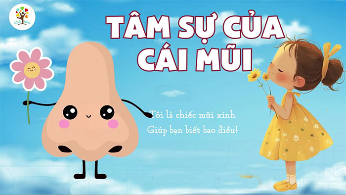Giáo án thơ: Tâm sự của cái mũi