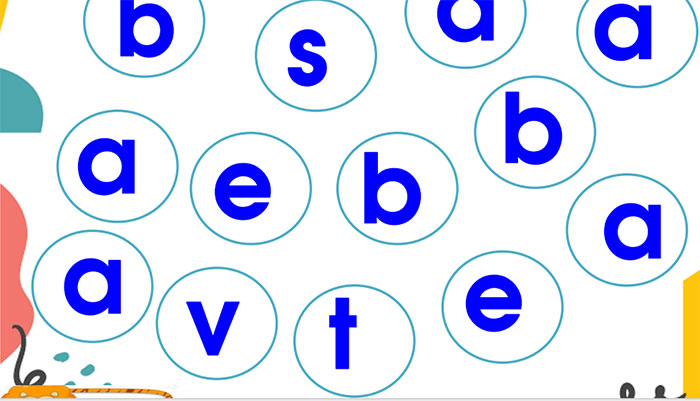 Trò chơi Tìm chữ cái - Tìm chữ cái theo yêu cầu - Download.vn